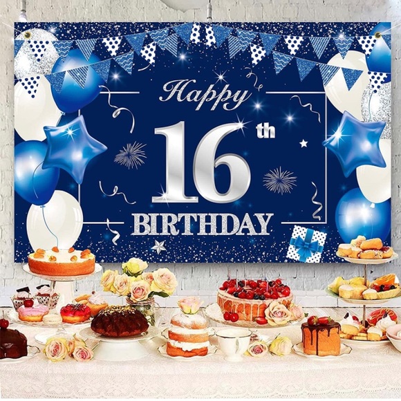Party Supplies | Happy 16th Birthday Banner | Poshmark